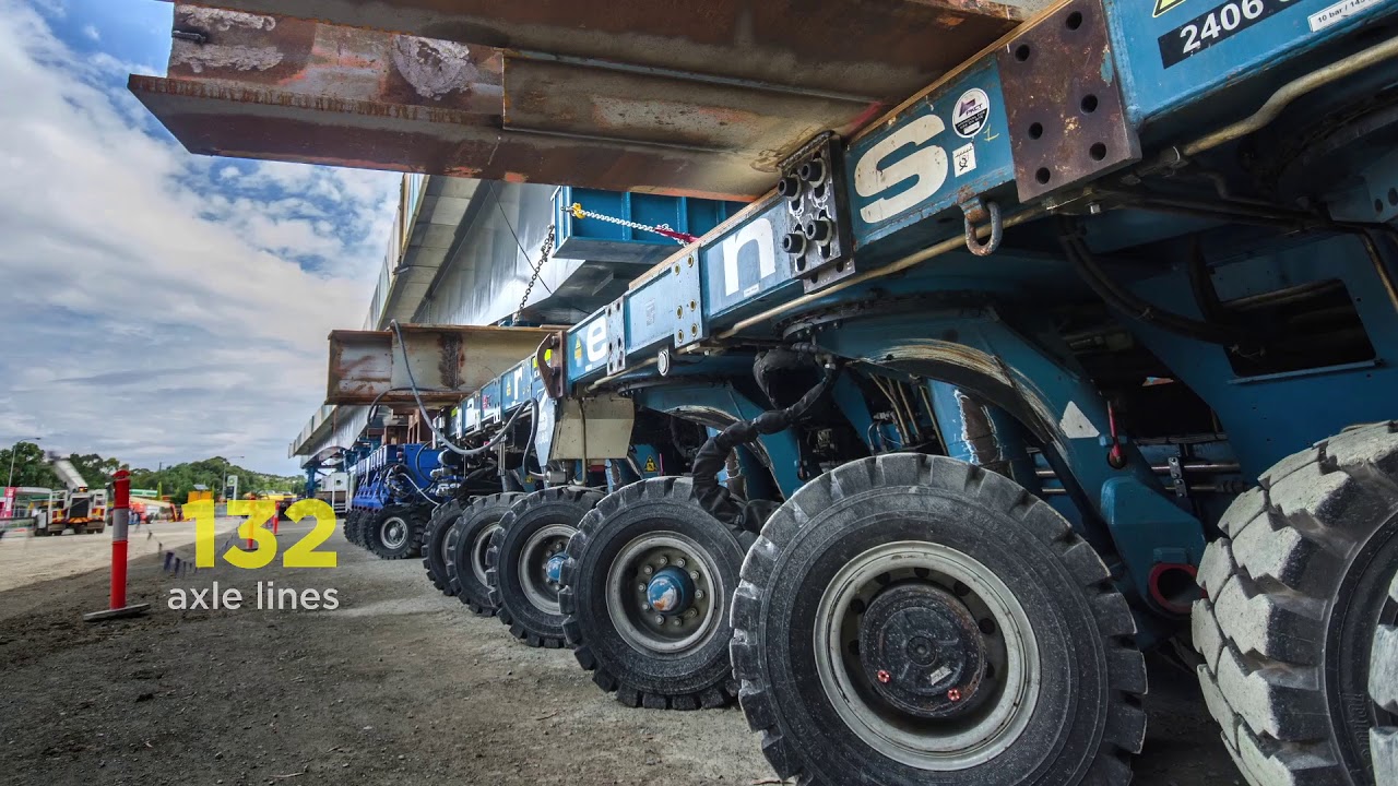 #Solutions #Howwedoit How we used SPMTs to place a 3000T bridge in ...