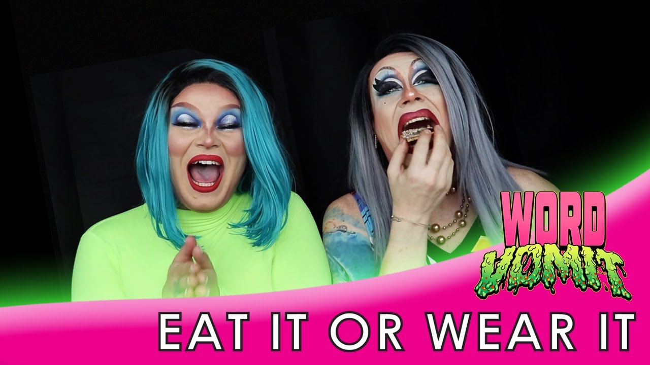 DRAG QUEEN EAT IT OR WEAR IT Ft. Roxee Horror & Ellawarra - YouTube