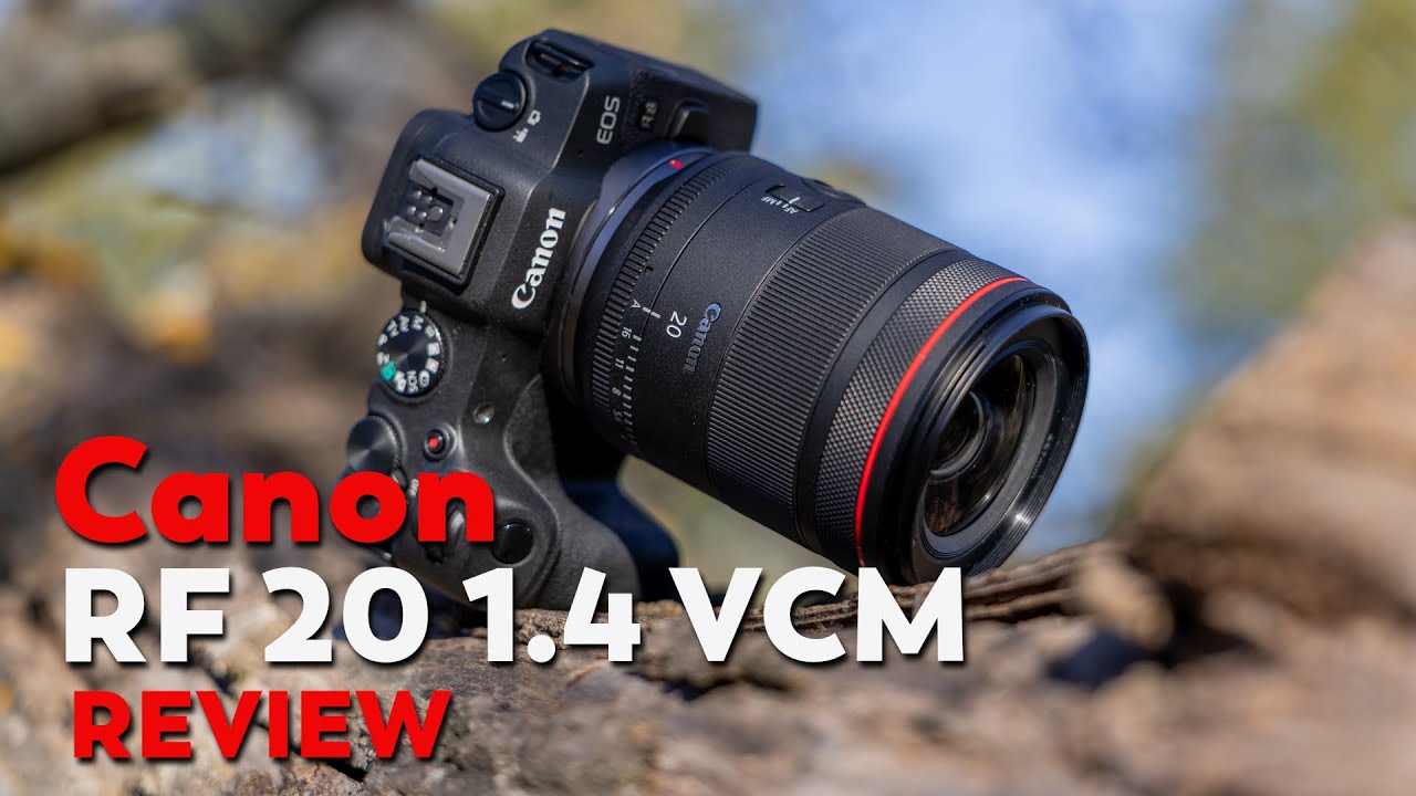 Canon RF 20 1.4 VCM Review 🚀 Gran ANGULAR ultra nítido - YouTube