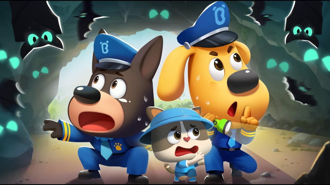 Cave Exploring | Safety Tips | Cartoons for Kids | Police Rescue ...