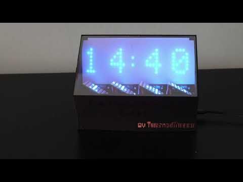 Floating Display Clock - YouTube