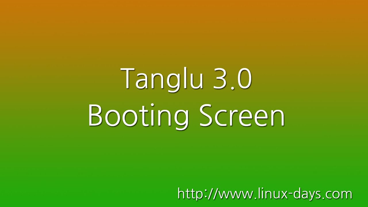 [linux-days.com] Tanglu 3.0 Preview (1080p) - YouTube