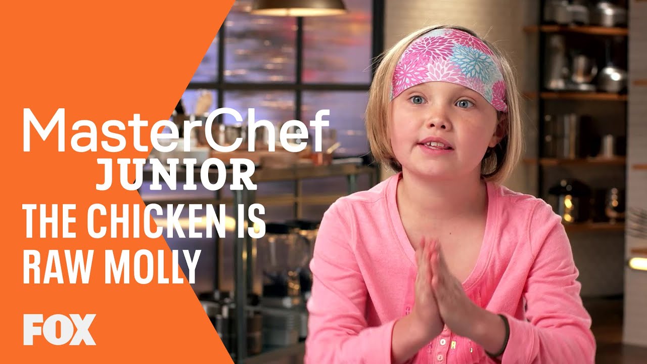 Molly Served Raw Chicken | Season 8 Ep. 3 | MASTERCHEF JUNIOR - YouTube