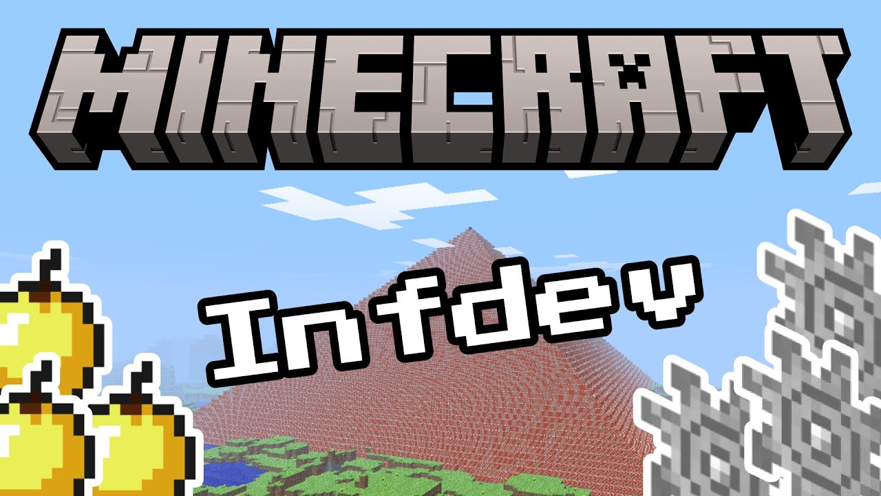 Infdev Minecraft - The origins of Minecraft's pyramids. - YouTube