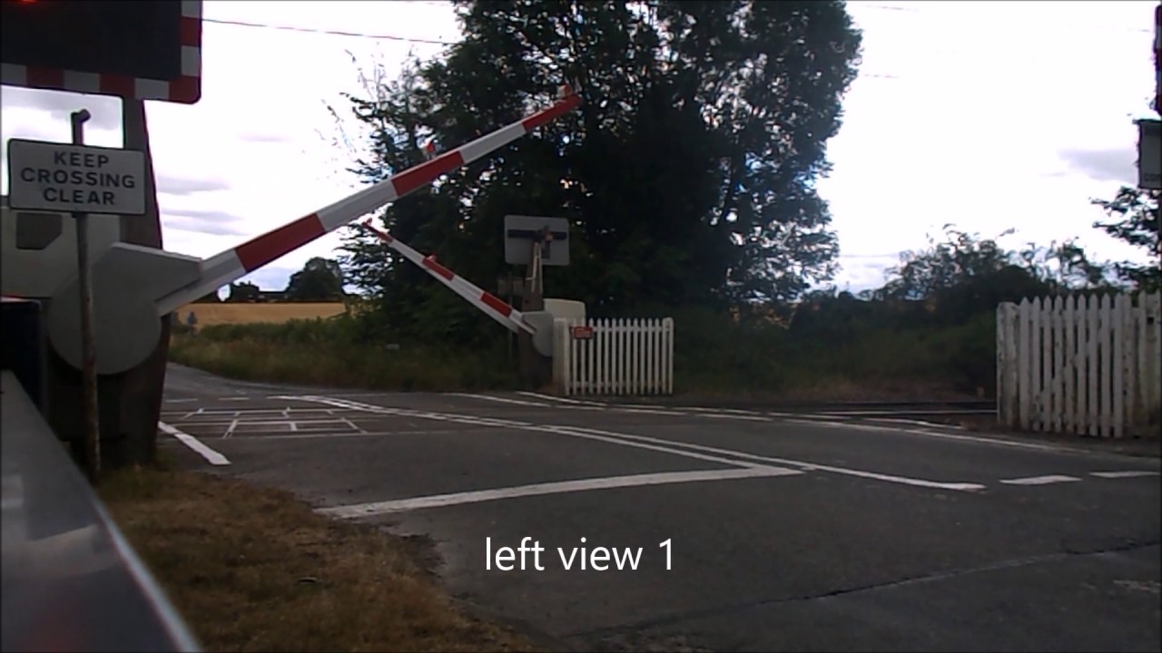 harston level crossing left view 1 - YouTube
