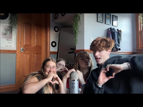 my friends try asmr || coworkers edition 💕