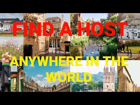 HOW TO FIND A HOST ANYWHERE IN THE WORLD/FIND HOST IN 🇬🇧 - YouTube