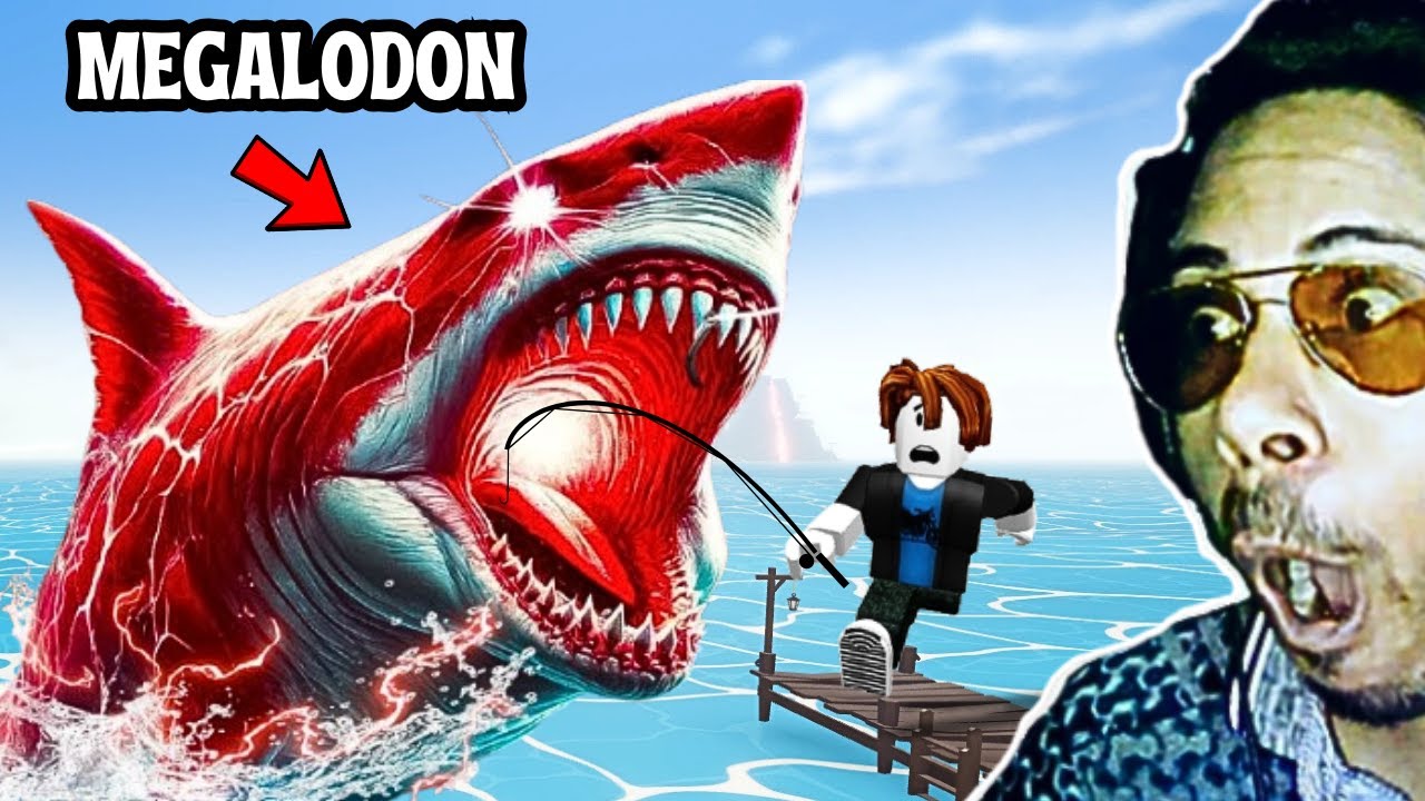CATCHING THE RAREST MEGALODON SHARK IN ROBLOX GO FISHING😱 - YouTube