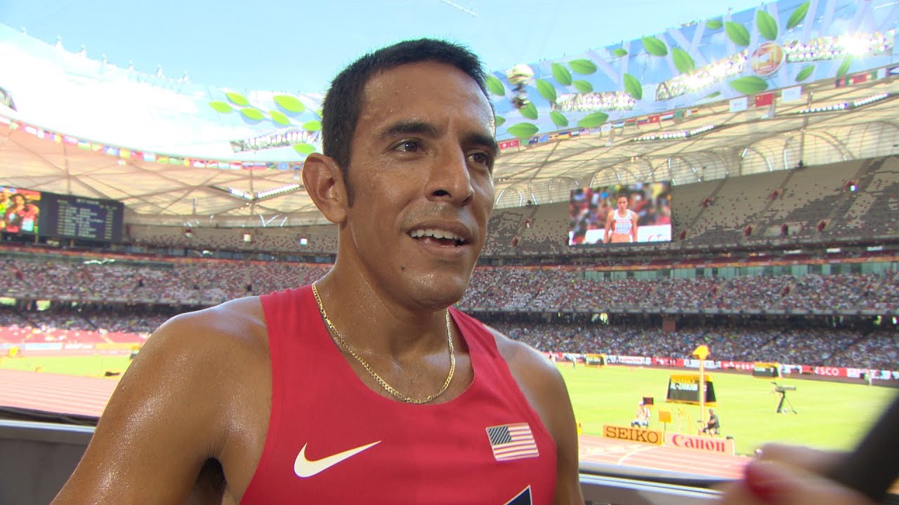 WCH 2015 Beijing - Leonel Manzano USA 1500m Heat 2 - YouTube