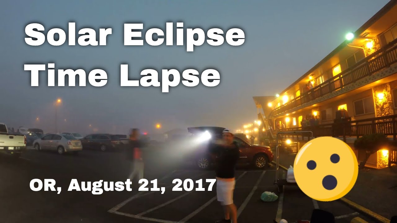 Incredible Solar Eclipse Time Lapse! - YouTube