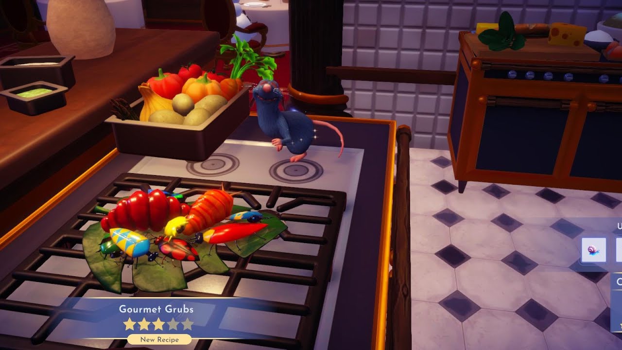 How to MAKE Gourmet Grubs | Disney Dreamlight Valley | A Rift in Time ...