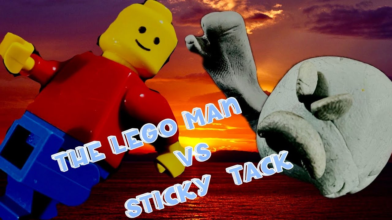 THE LEGO MAN vs STICKY-TACK | The Ultimate Battle!!! - YouTube