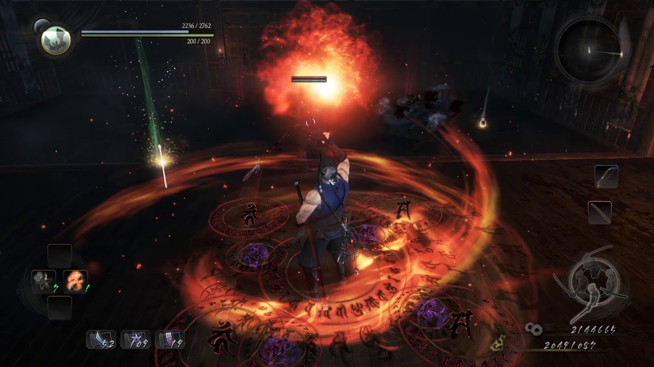 Nioh - Farmimg Revenants for obscene amounts of XP - YouTube