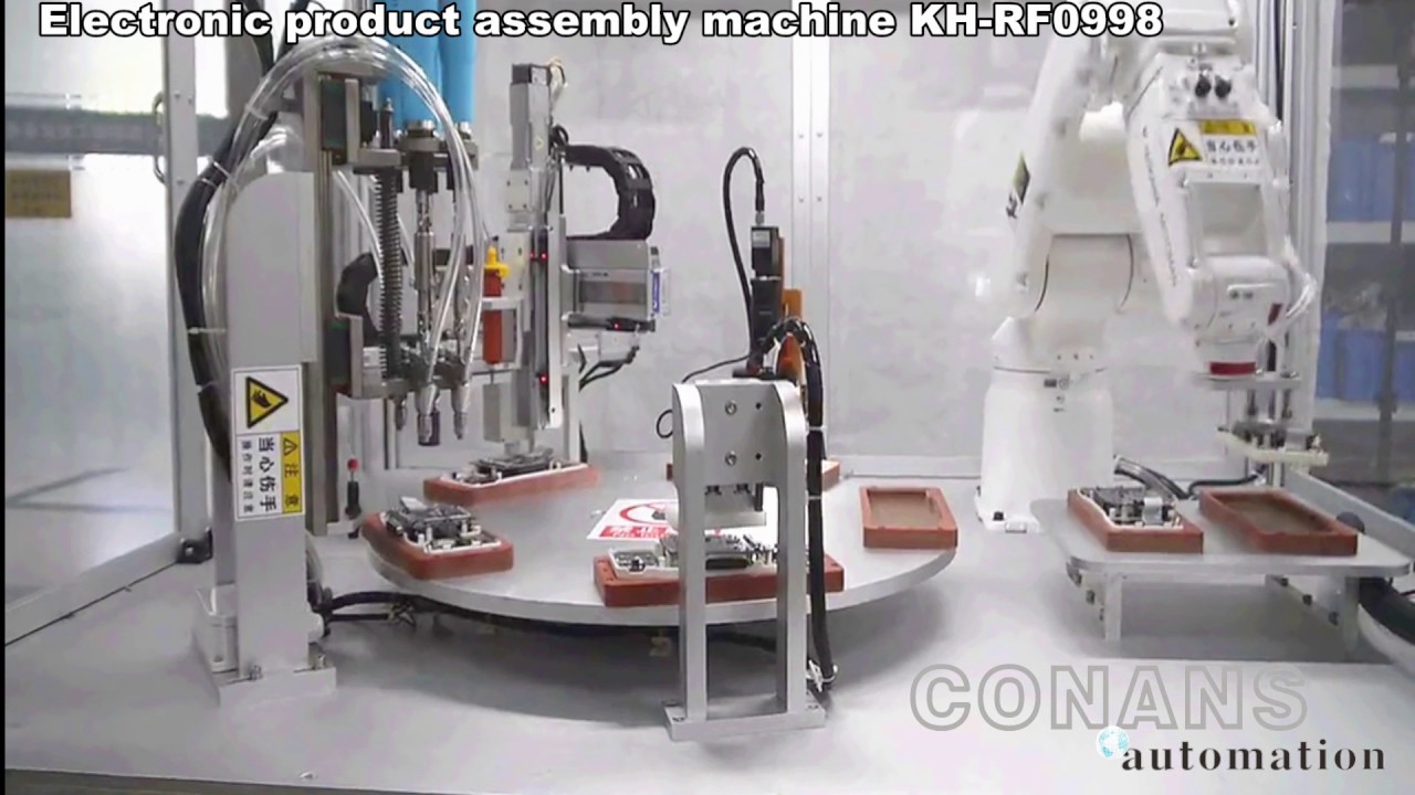 Electronic product assembly machine KH-RF0998 Elektronik ürün montaj ...