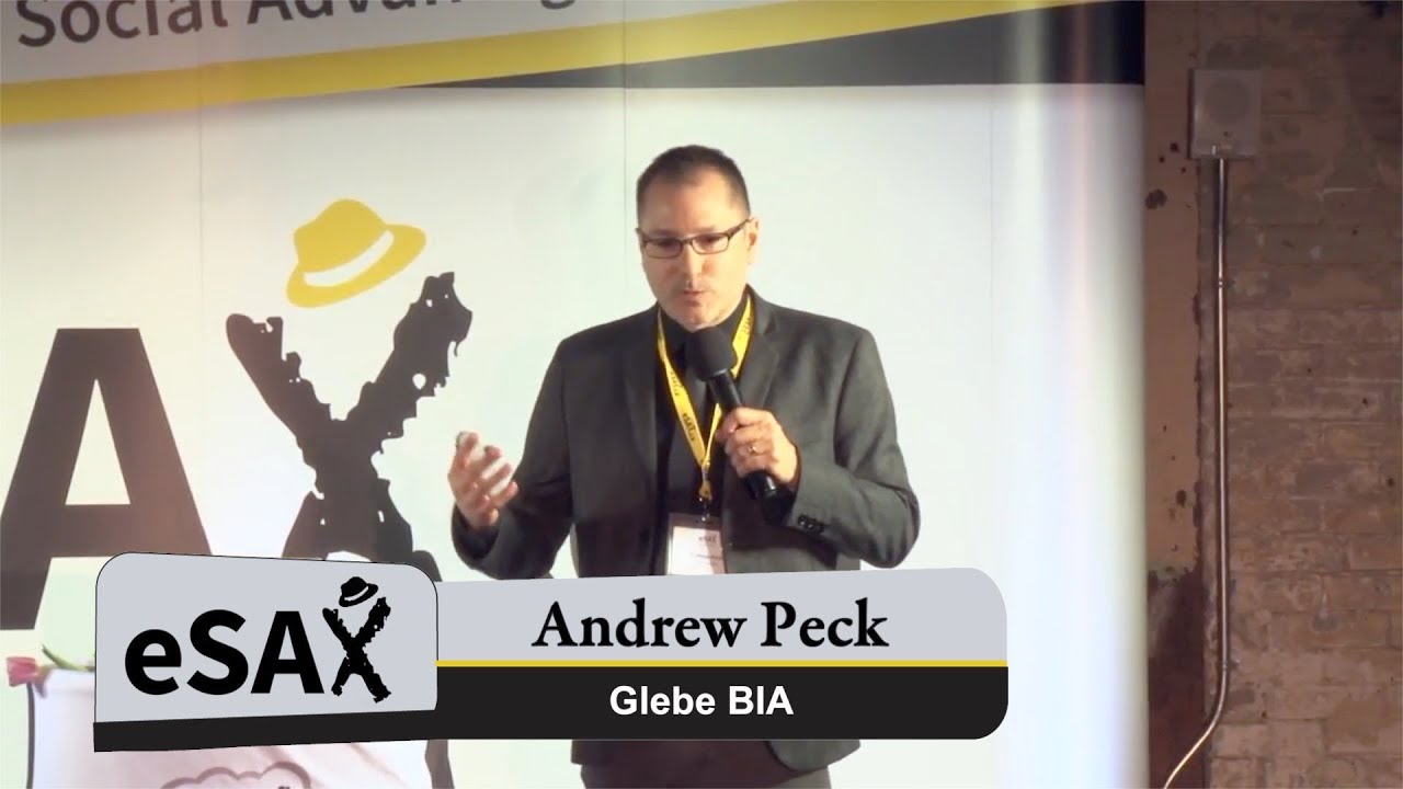 Andrew Peck of the Glebe BIA chats about marketing & entrepreneurship ...
