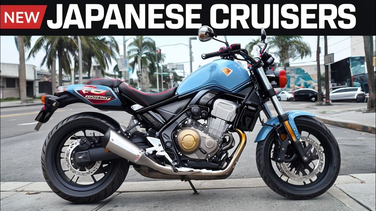 Top 7 New Japanese CRUISER Motorcycles 2025 - YouTube