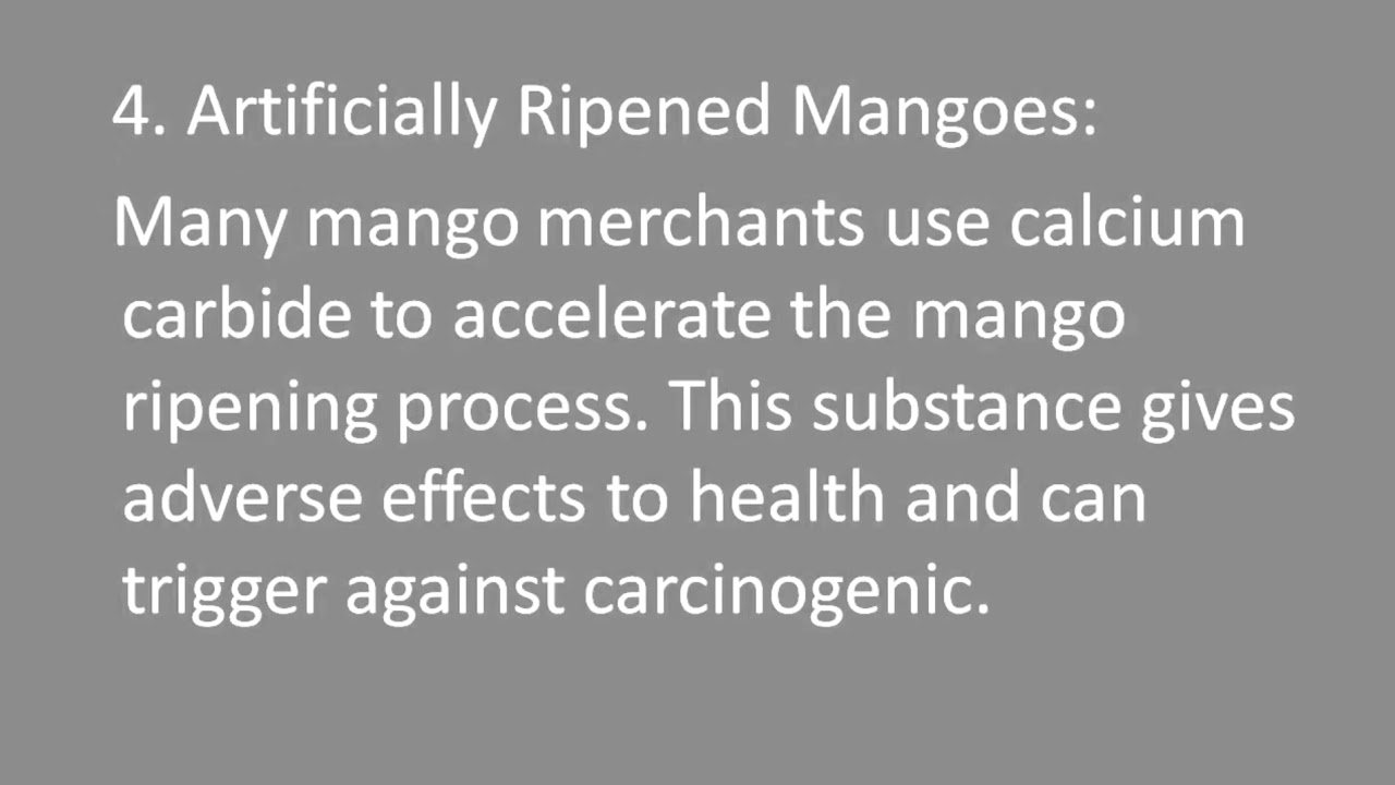 11 DISADVANTAGES OF EATING MANGO - YouTube