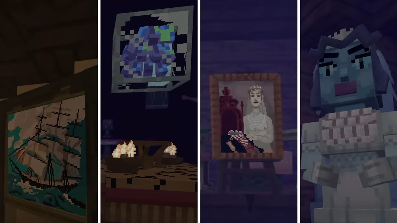 Minecraft: Walt Disney World DLC - Haunted Mansion Ride Gameplay - YouTube