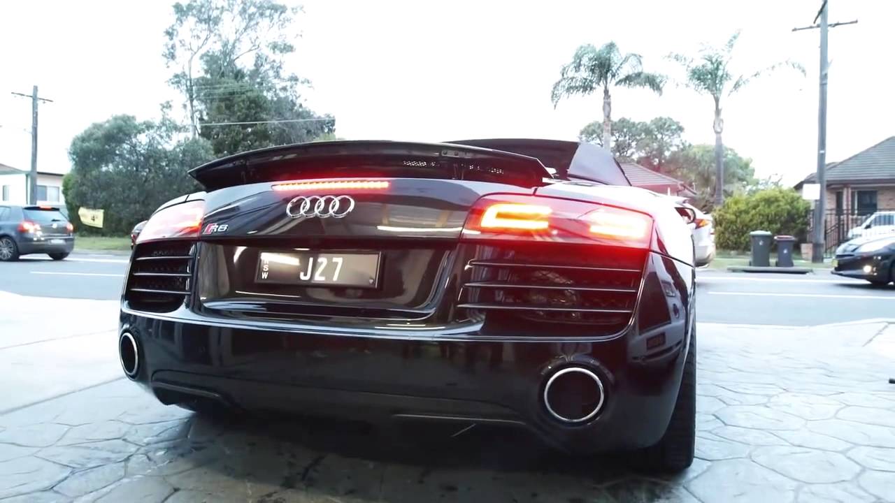 Queen Street Customs 2015 Audi R8 V8 Spyder fitted with Armytrix ...