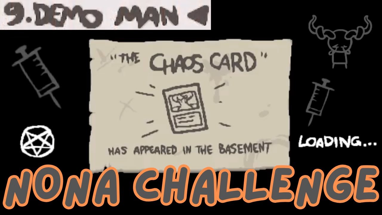 DEMO MAN/Solo GAMEPLAY-CHALLENGE 9-The Binding Of Isaac CHALLENGES ...