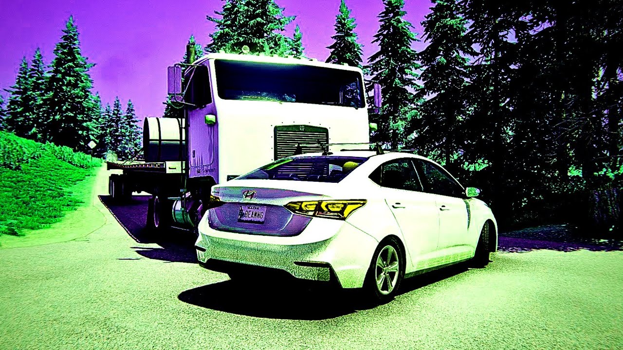 BeamNG Drive Dangerous Overtaking Crashes #9 - YouTube