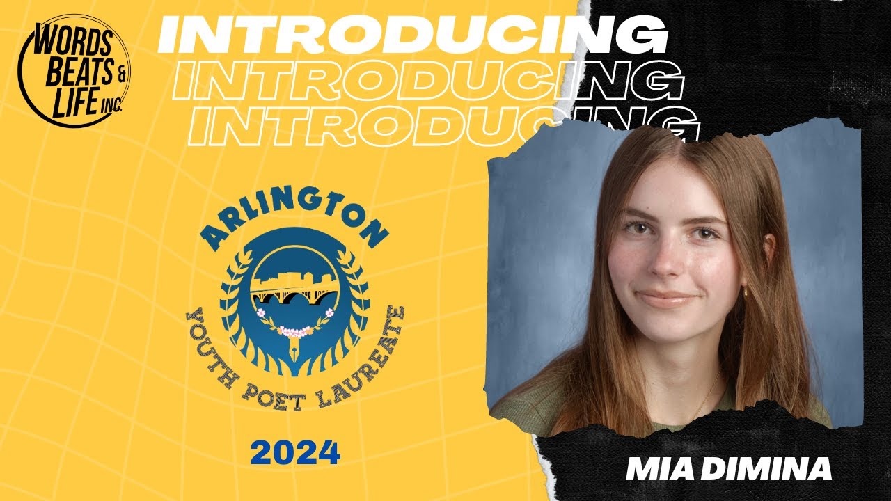 MIA DIMINA | 2024 Arlington County Youth Poet Laureate - YouTube