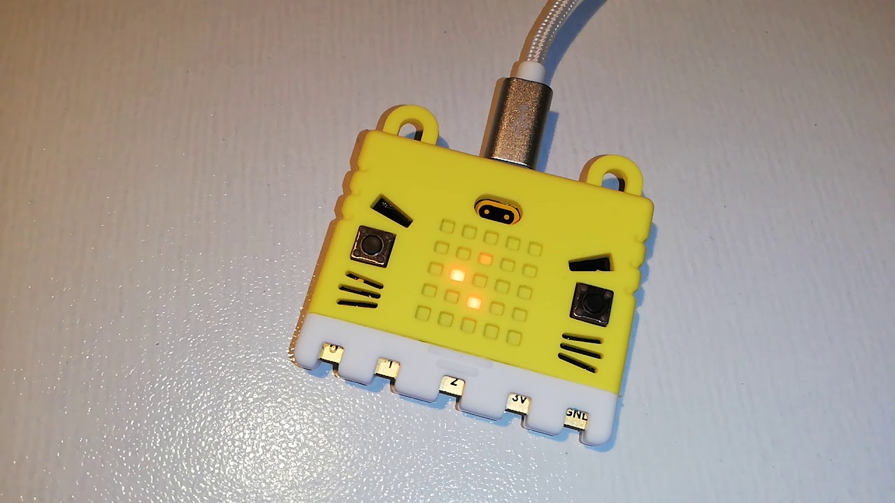 Micro:bit rock scissors paper game - YouTube