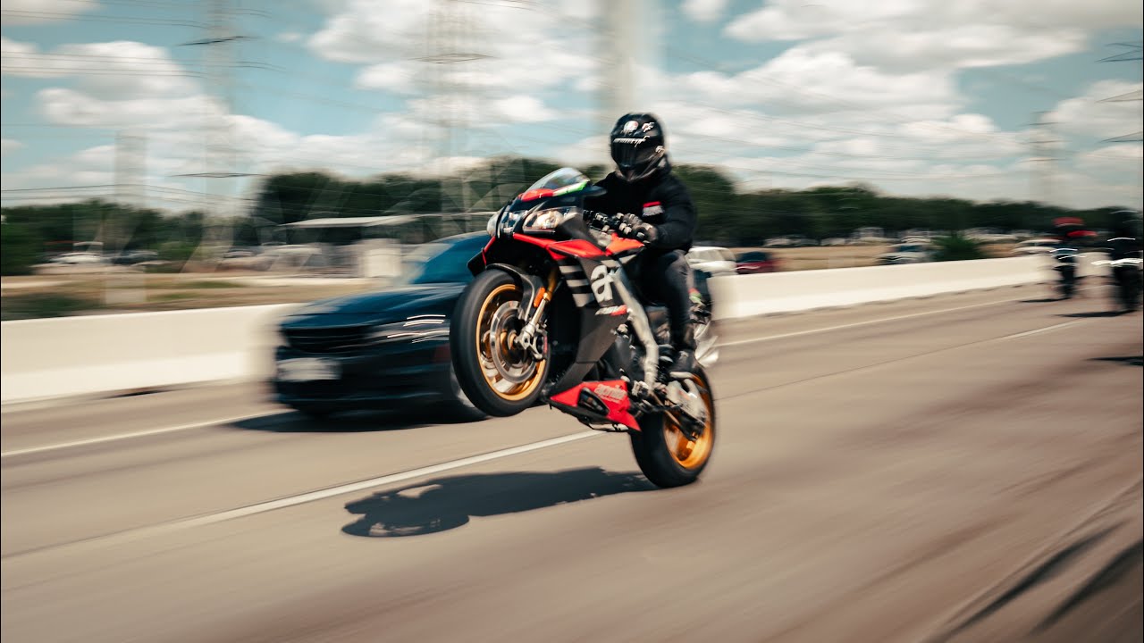 SUPER SPORT BIKES DOING WHEELIES (MUSIC OVER VIDEO) - YouTube