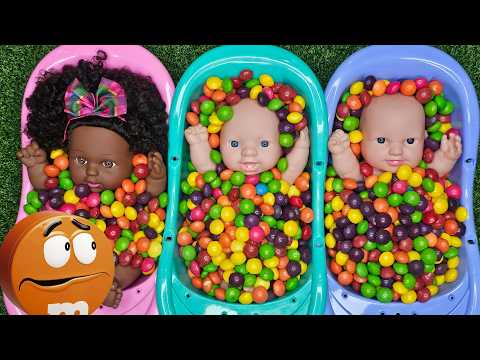 Baby Doll Sweet Bath 🛁✨ Gummies, Candies & Chocolate ASMR