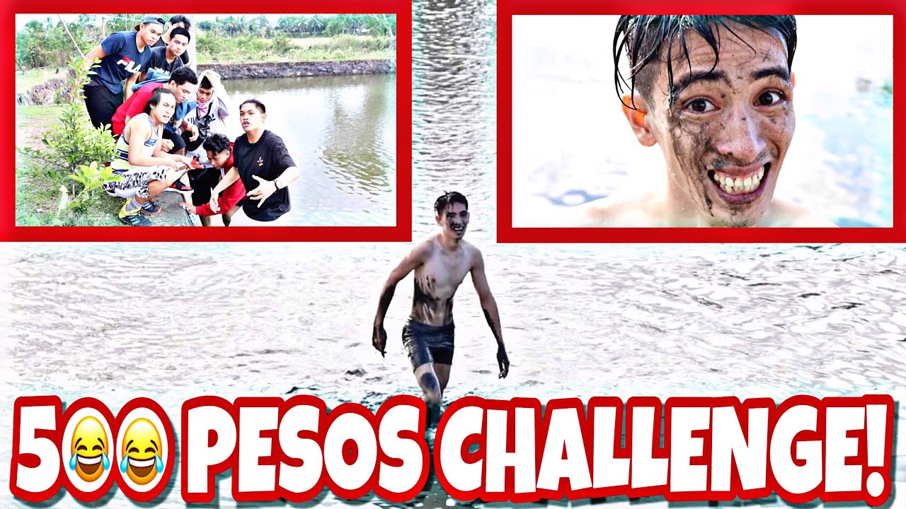 500 PESOS CHALLENGE!!! (SWIMMING SA PALAISDAAN) - YouTube