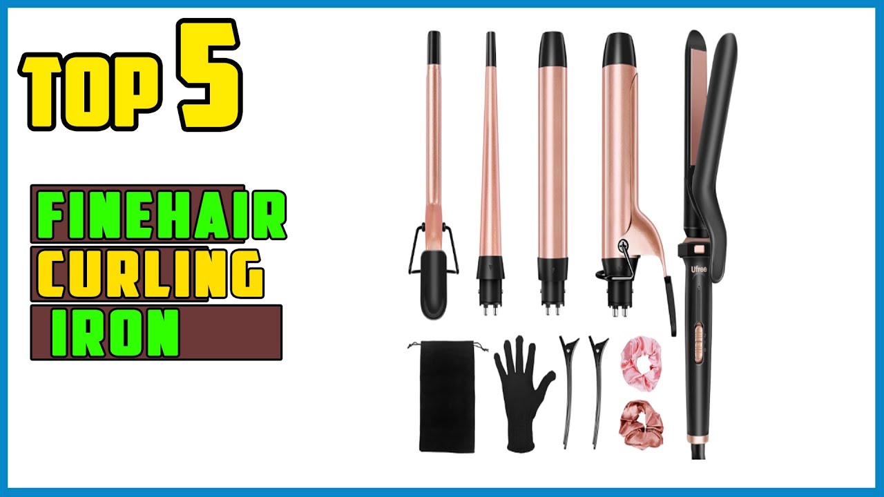 TOP 5 Best Curling Iron For Fine Hair 2026 | WARNING: Don't Buy T3 or ...