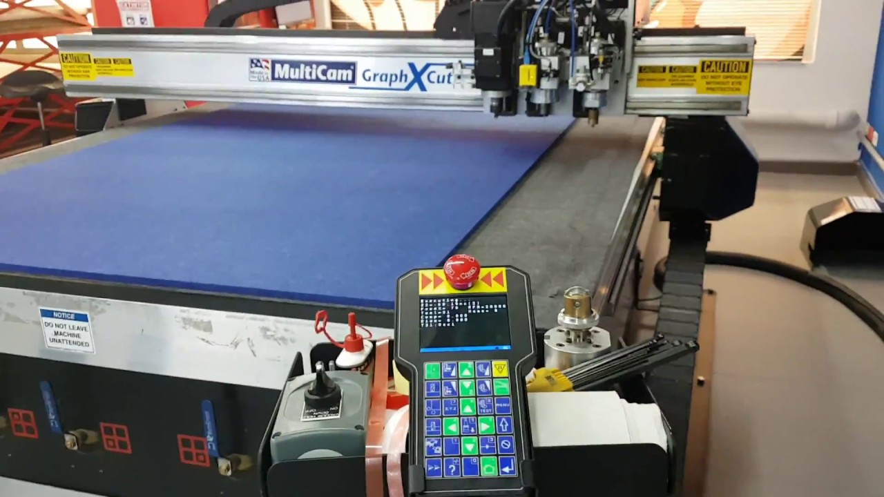 MultiCam Modelo Graph Cutter - YouTube
