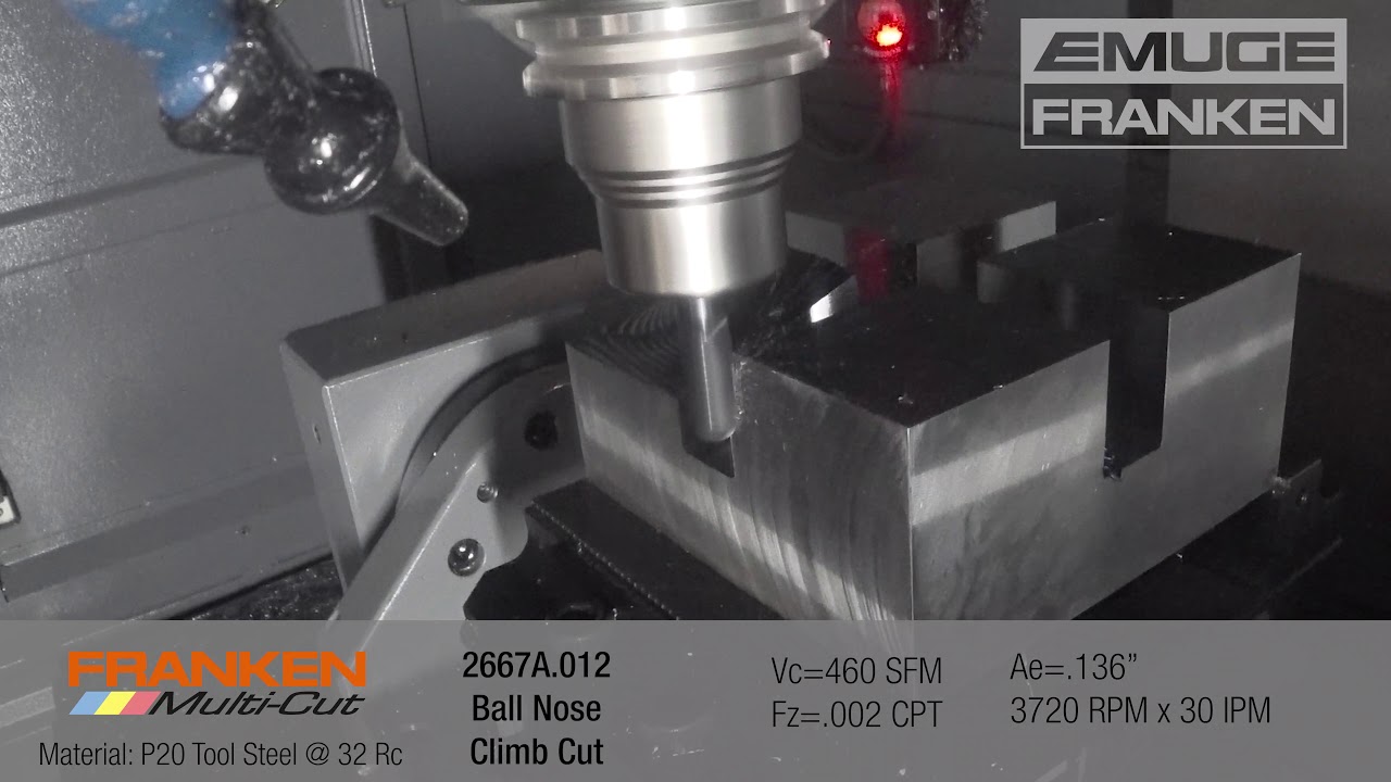 Demonstrating Multiple Milling Strategies in 32 Rc Steel - YouTube