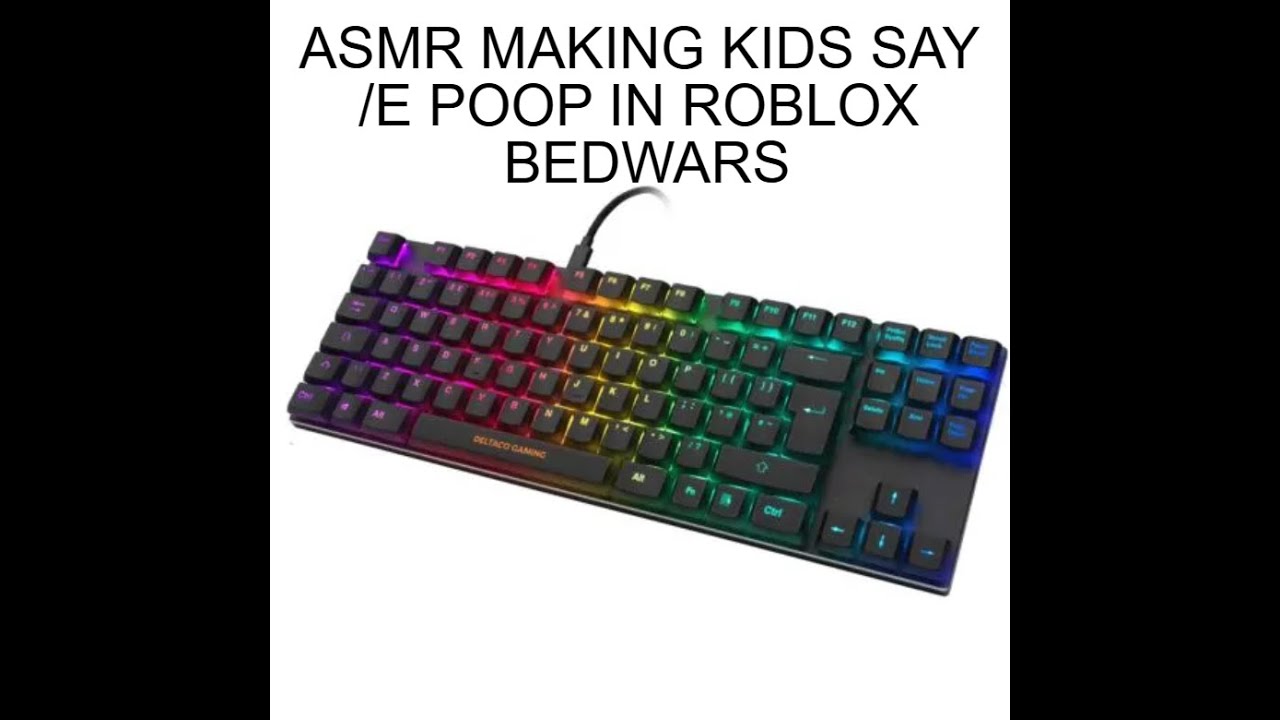 asmr winning in roblox bedwars skywars and making a kid say /e poop ...