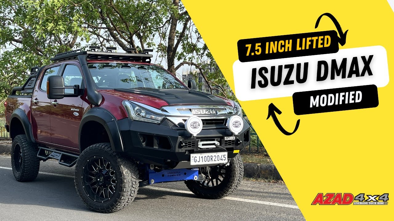 ISUZU Dmax V Cross Modified with 7.5 Inch Lift kit - [ Special Edition ...