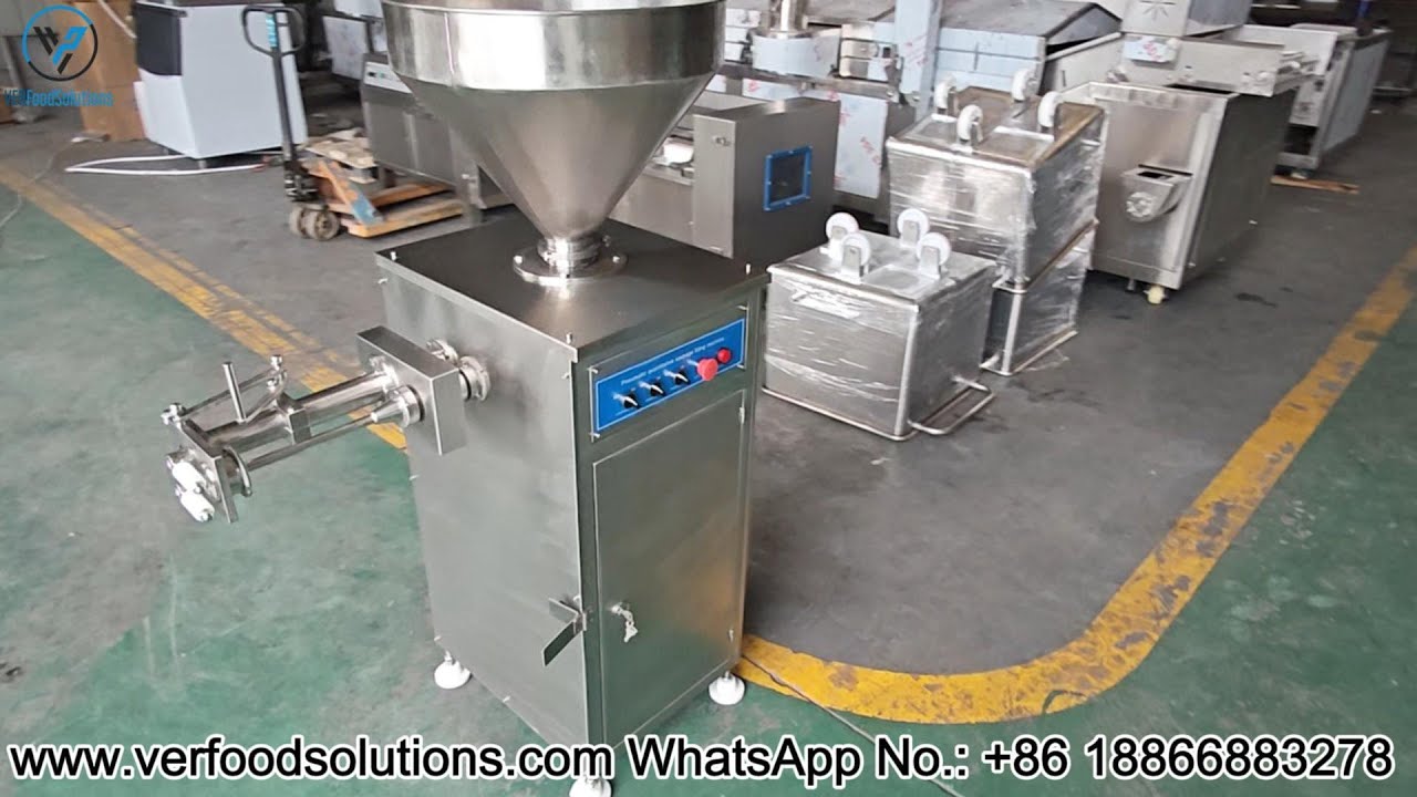 VERFOODSOLUTIONS Pneumatic Quantitative Sausage Stuffer Ready Delivery ...