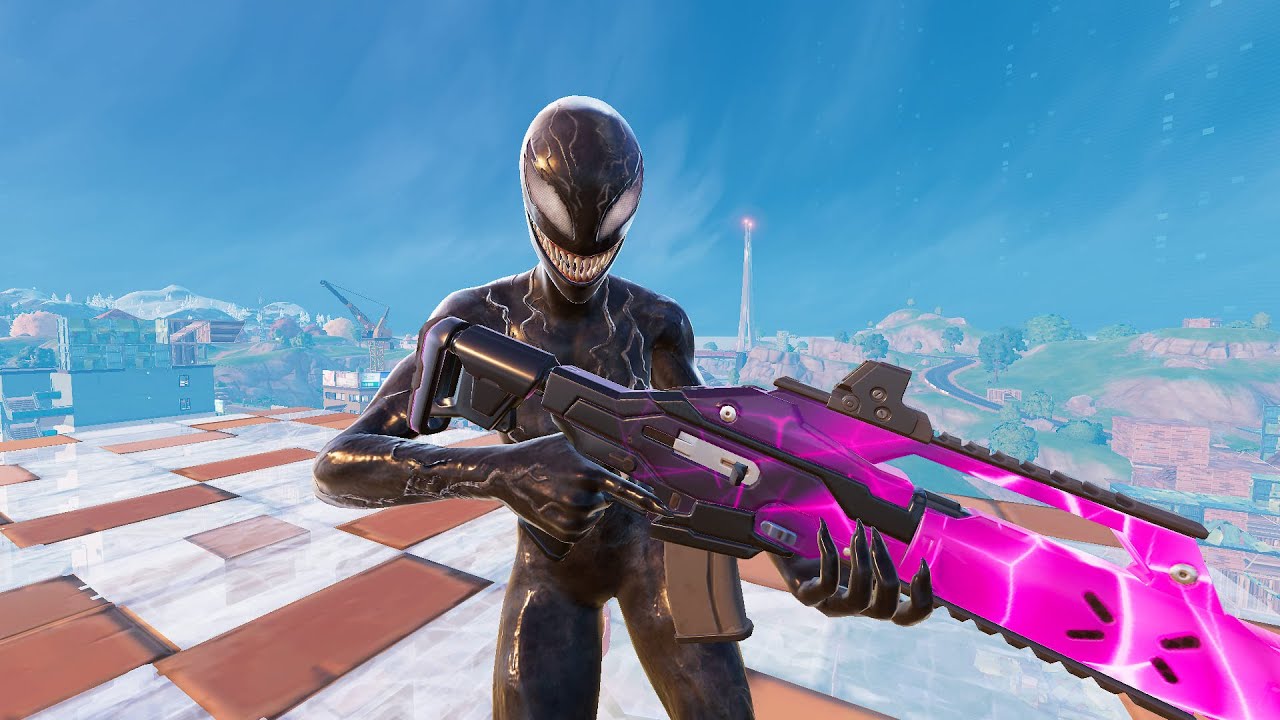 SHE VENOM SKIN | Solo Ranked Gameplay (Fortnite Battle Royale) - YouTube
