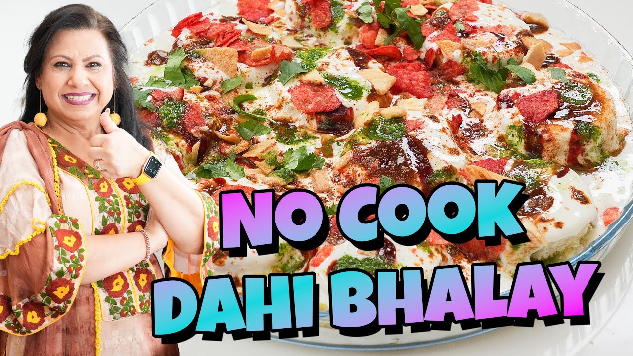 No Cook Aloo Bhare Dahi Bhale Simple and Easy Recipe for Iftar Ramadan ...