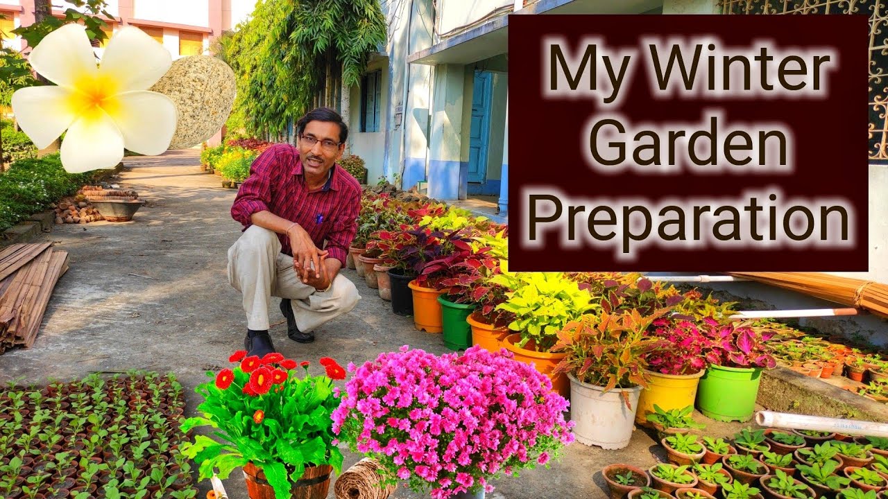 A Brief Overview of My Winter Garden Preparation - YouTube