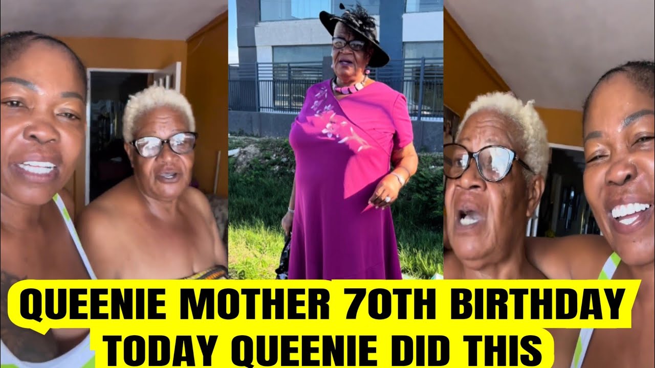 Queenie Celebrates Her Mom 70th Birthday Today She Did This - YouTube