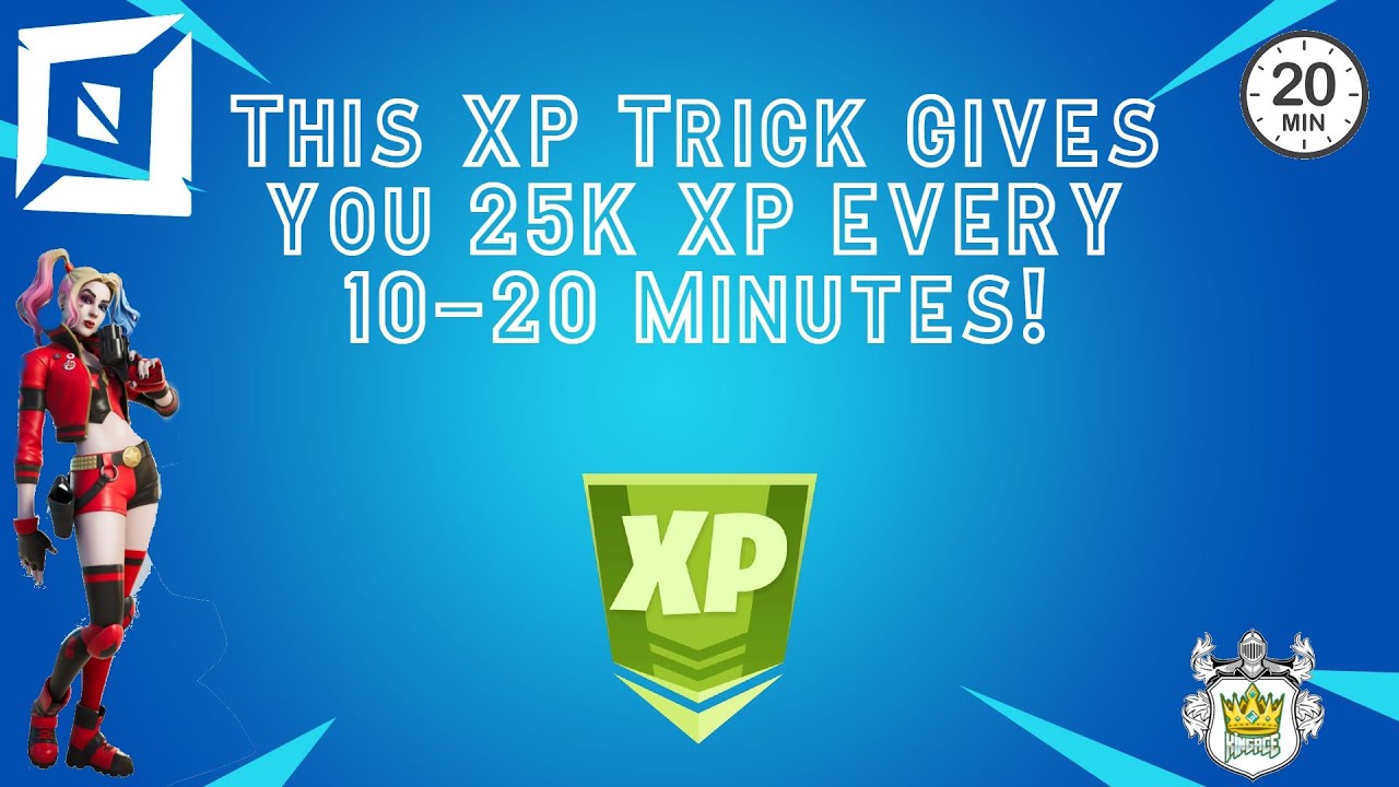 This XP Trick Gives You 25K XP EVERY 10-20 Minutes! - YouTube