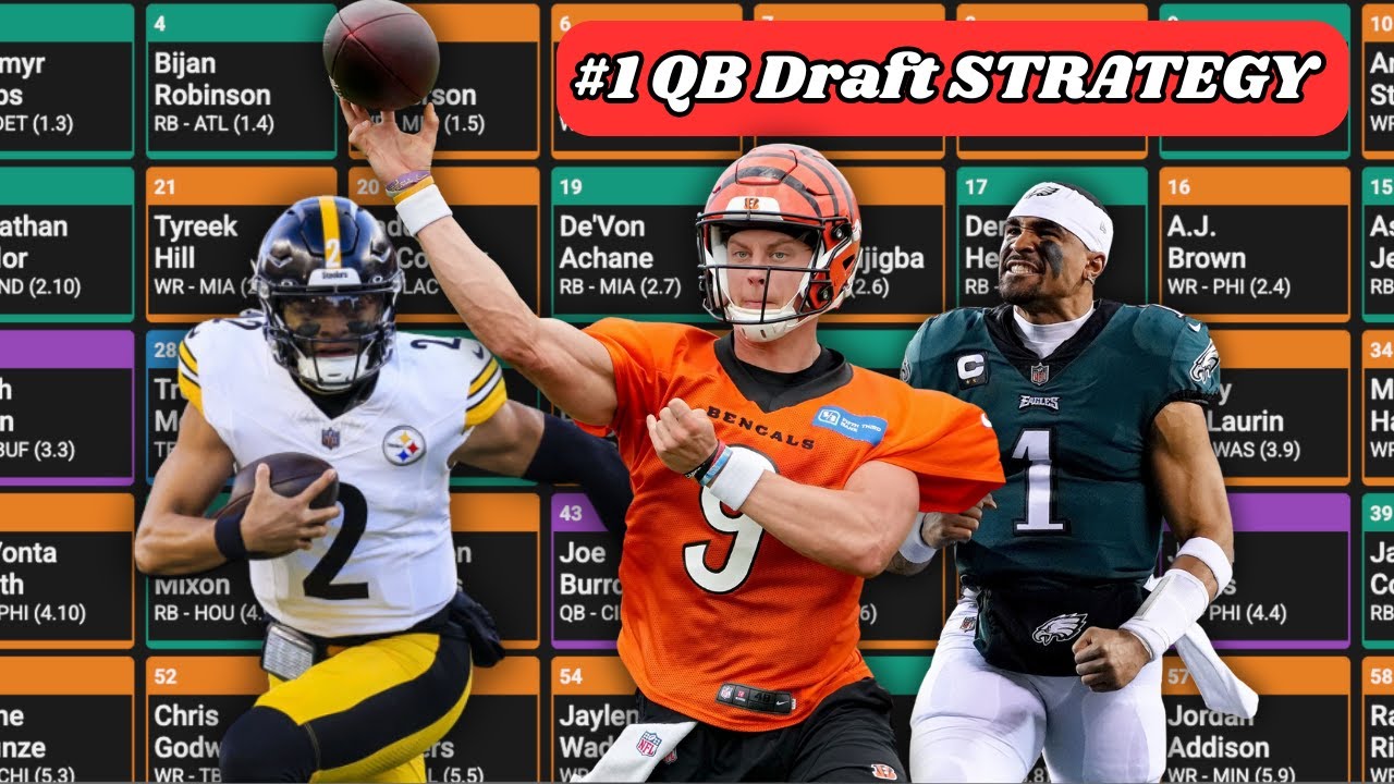 The Number 1 QB Draft Strategy On Underdog - YouTube