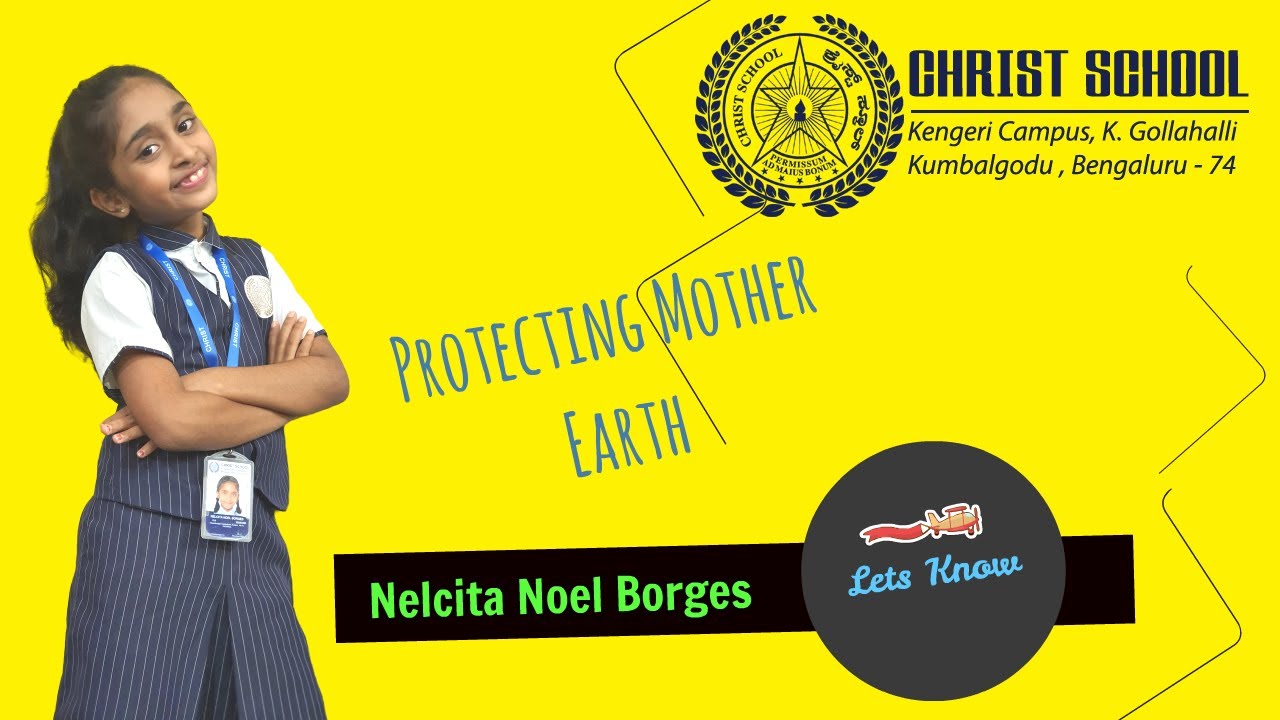 Speech on "Protecting Mother Earth" by Nelcita Noel Borges. - YouTube
