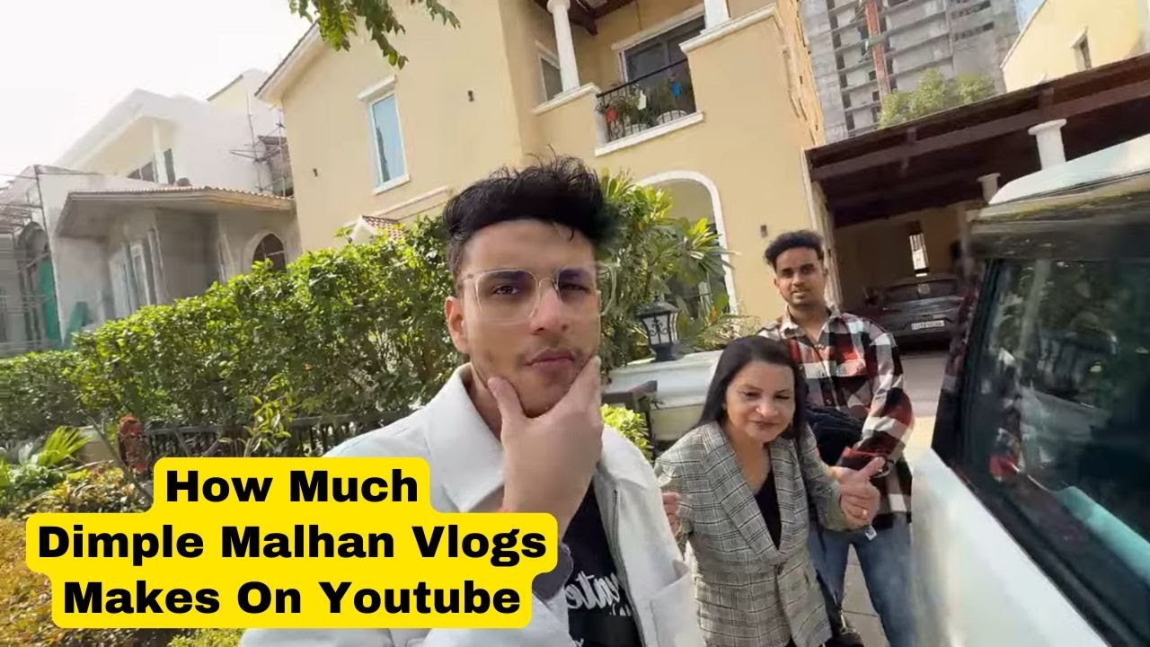 How Much Does Dimple Malhan Vlogs Earn From YouTube Newest In February ...