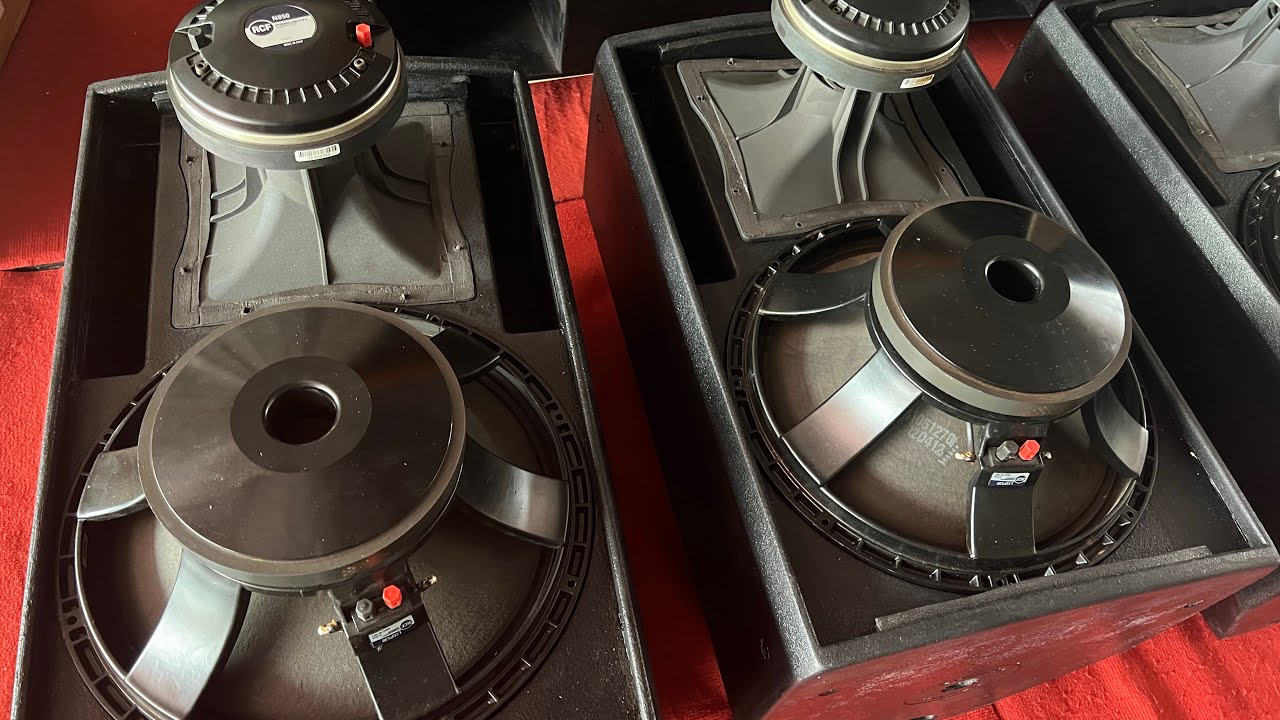 Mở nội thất loa DMX bát 40 bát tép RCF nhập khẩu italia ai mua xin liên ...