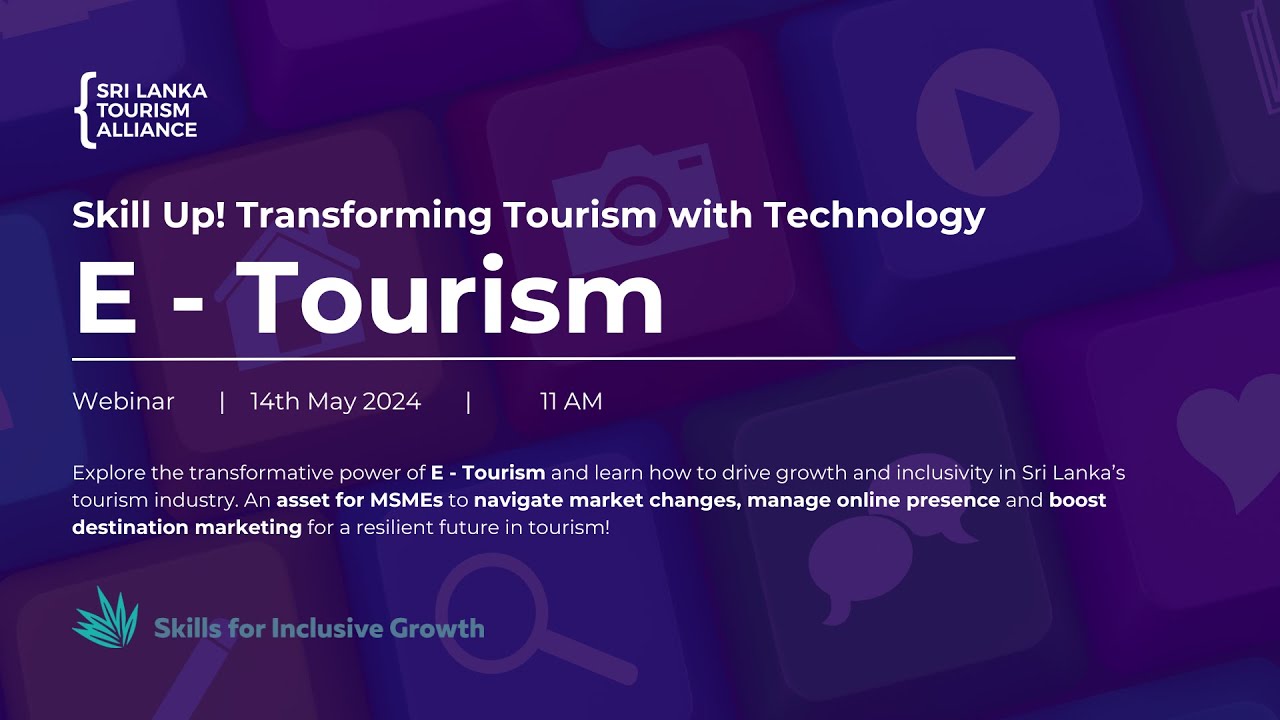 E - Tourism Learning webinar - Transforming Tourism with Technology ...