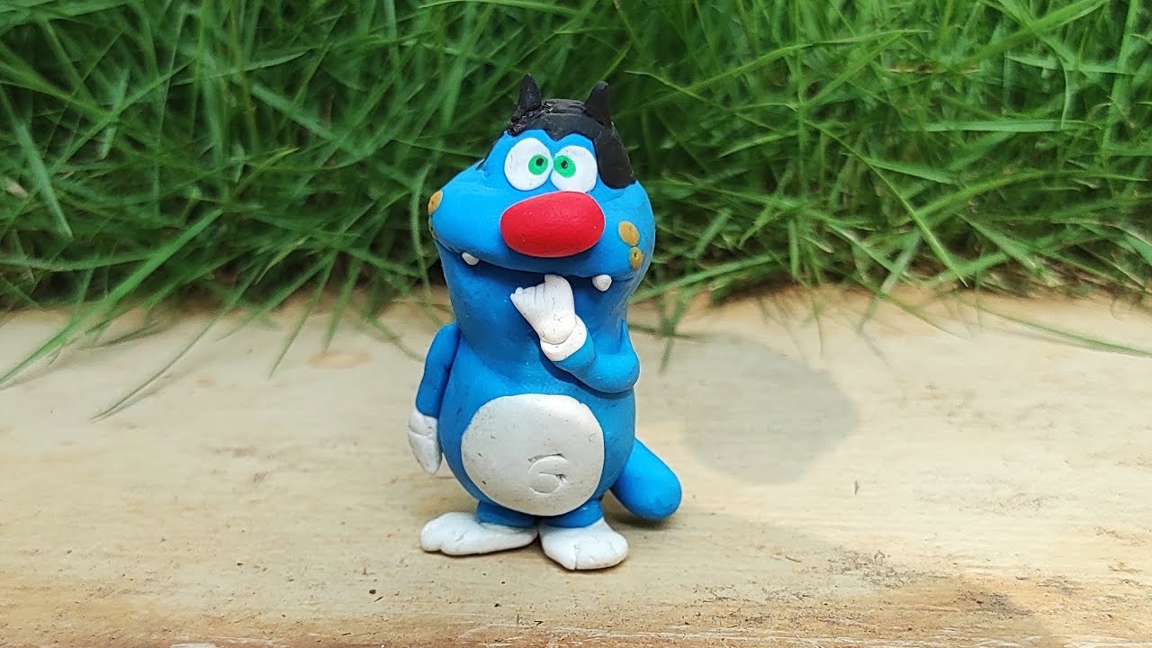 Oggy and the cockroaches :- Oggy clay tutorial. - YouTube