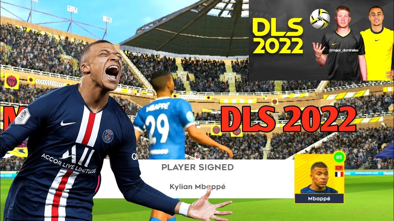 Get Kylian Mbappe In DLS22 |Dream League Score 2022 | - YouTube
