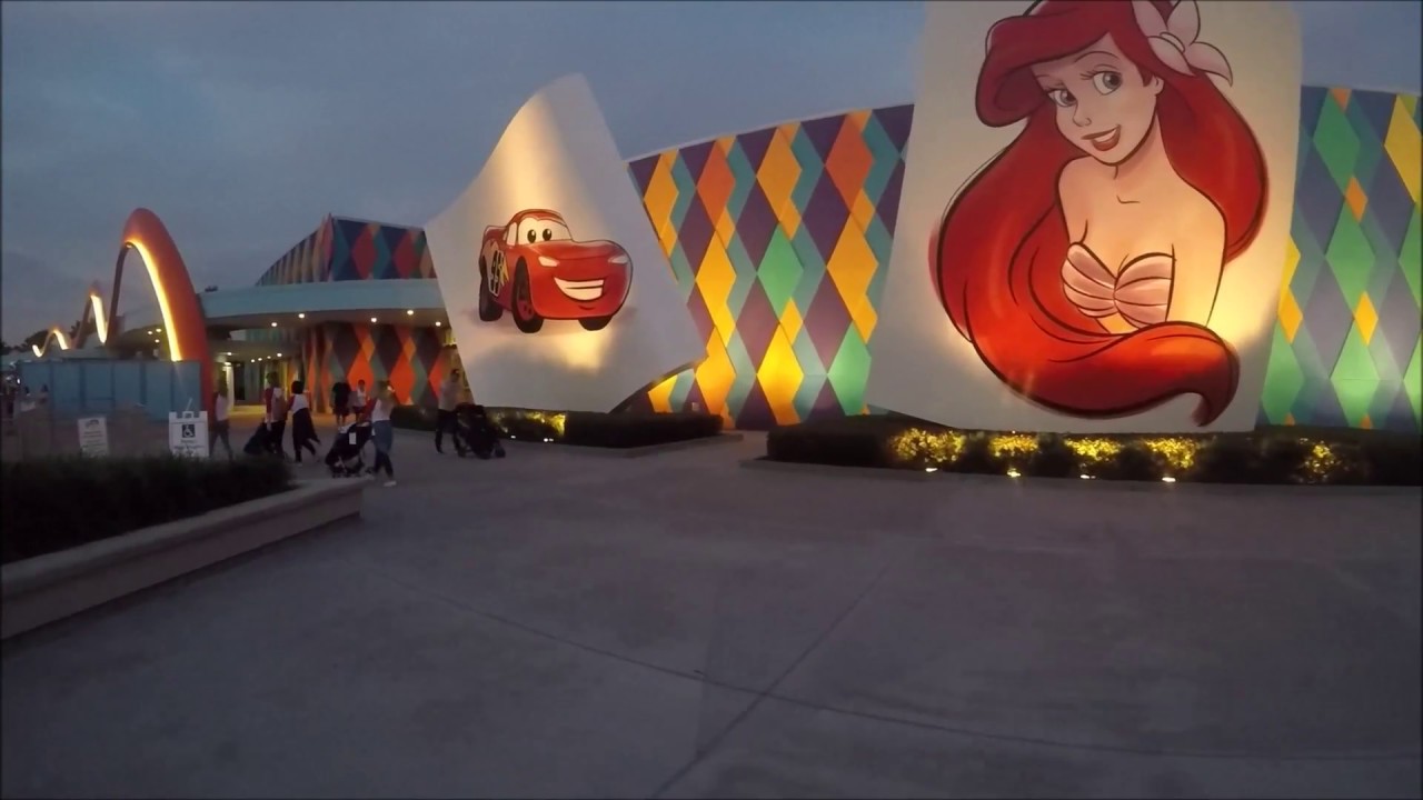 Art of Animation Arcade and Animation Hall - YouTube