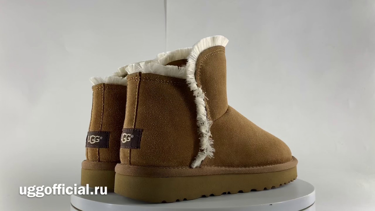 Новинка 2020! Видеообзор женских мини Угг UGG Mini Fluff High Low ...